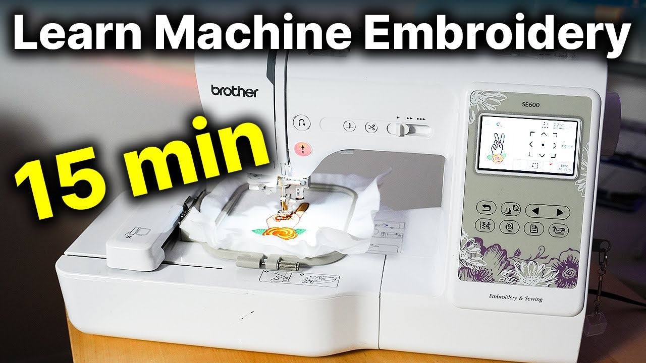 Brother embroidery machine guide: wireless transfer & hoops – HoopTalent