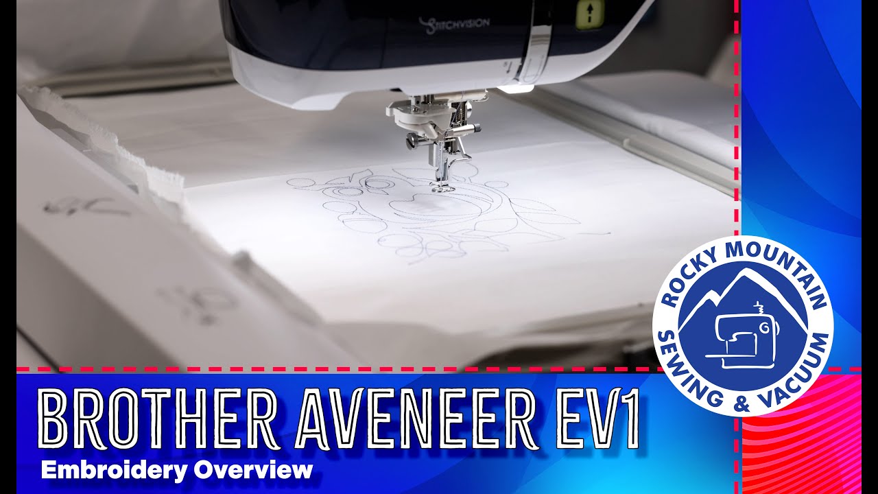 Brother Aveneer EV1 Embroidery Machine with AI & ISR – HoopTalent