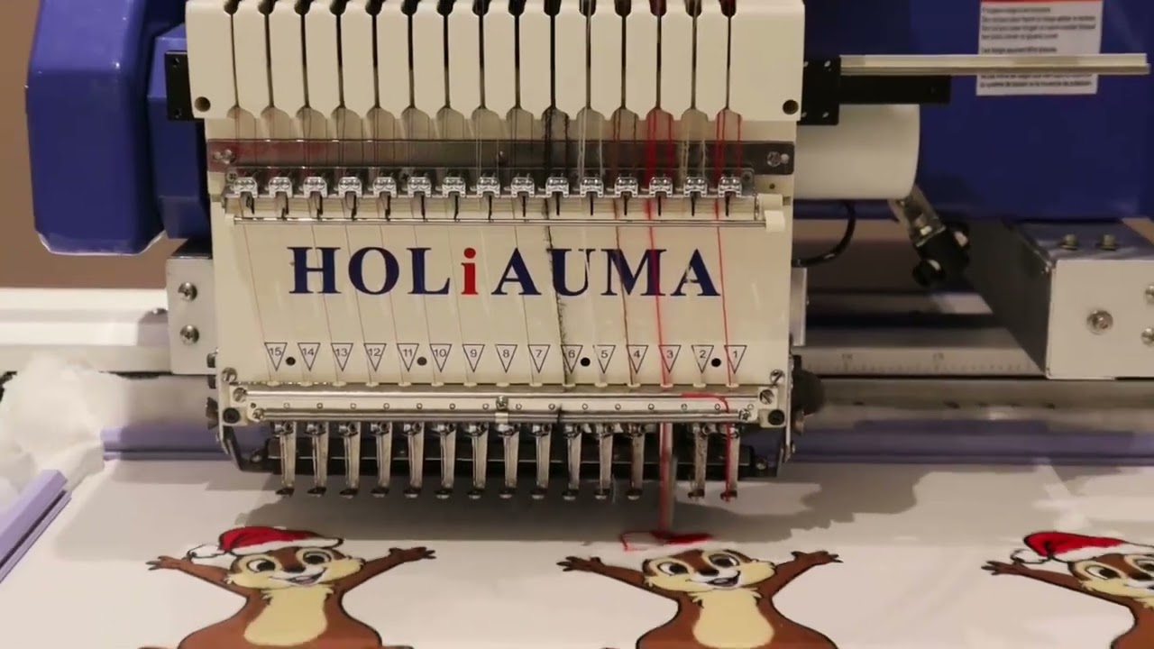 HOLiAUMA 15-Needle Machine: AI Precision, Support, and ROI – HoopTalent