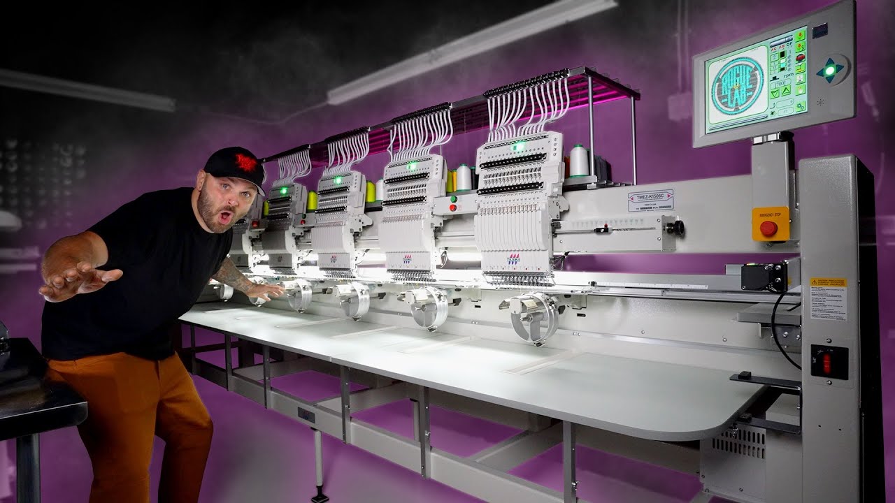6-Head Embroidery Machines: Specs, ROI, and Workflows – HoopTalent