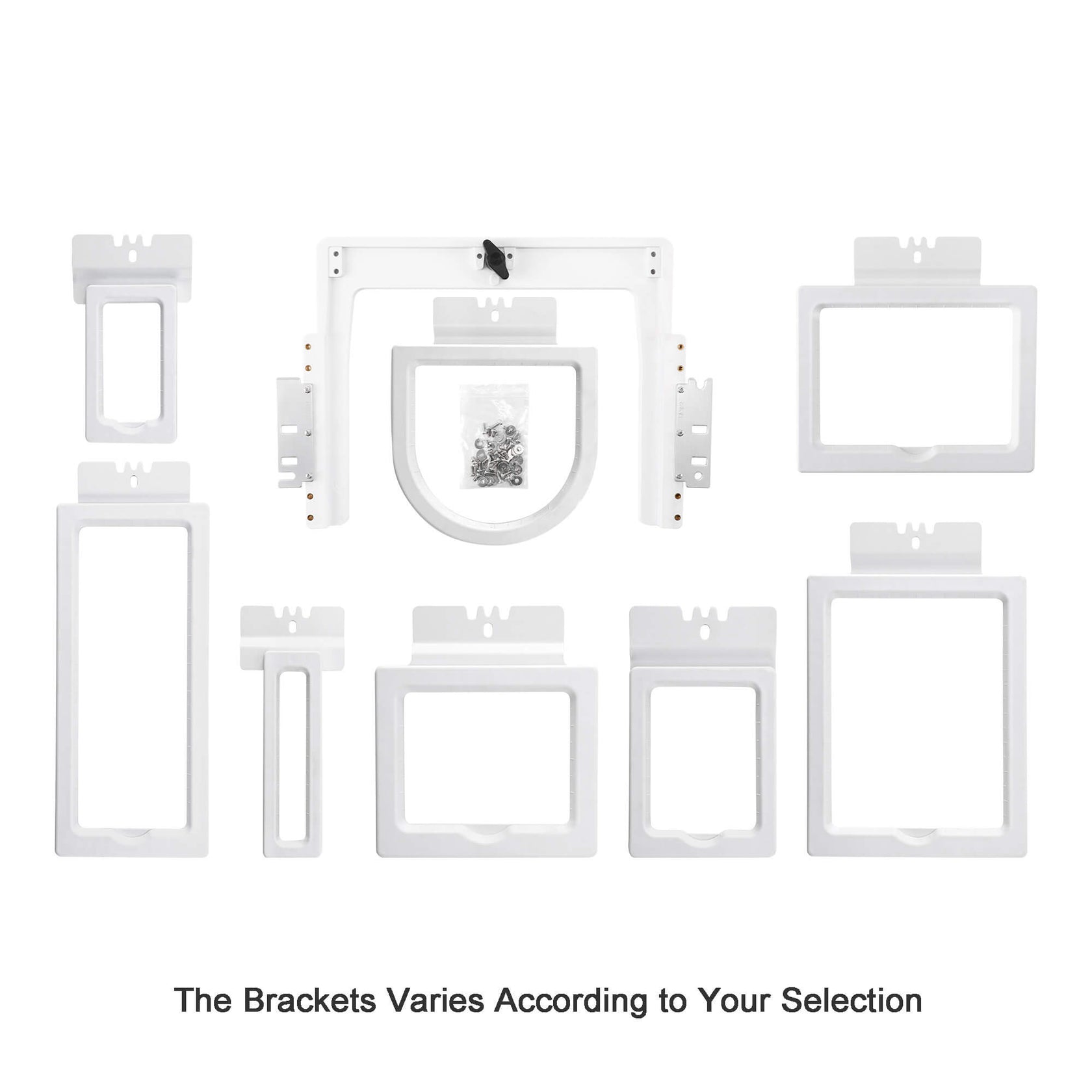 MaggieFrame 8in1 Magnetic Hoops for Smartstitch Embroidery Machine ...