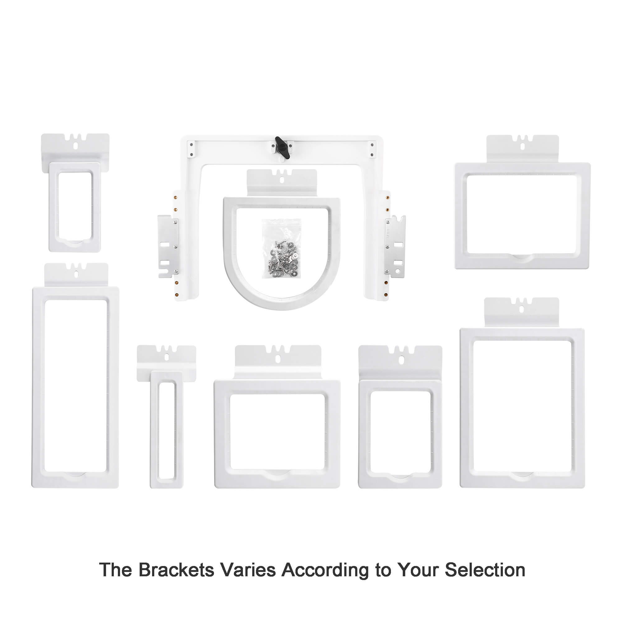 MaggieFrame 8in1 Magnetic Hoops for Smartstitch Embroidery Machine ...