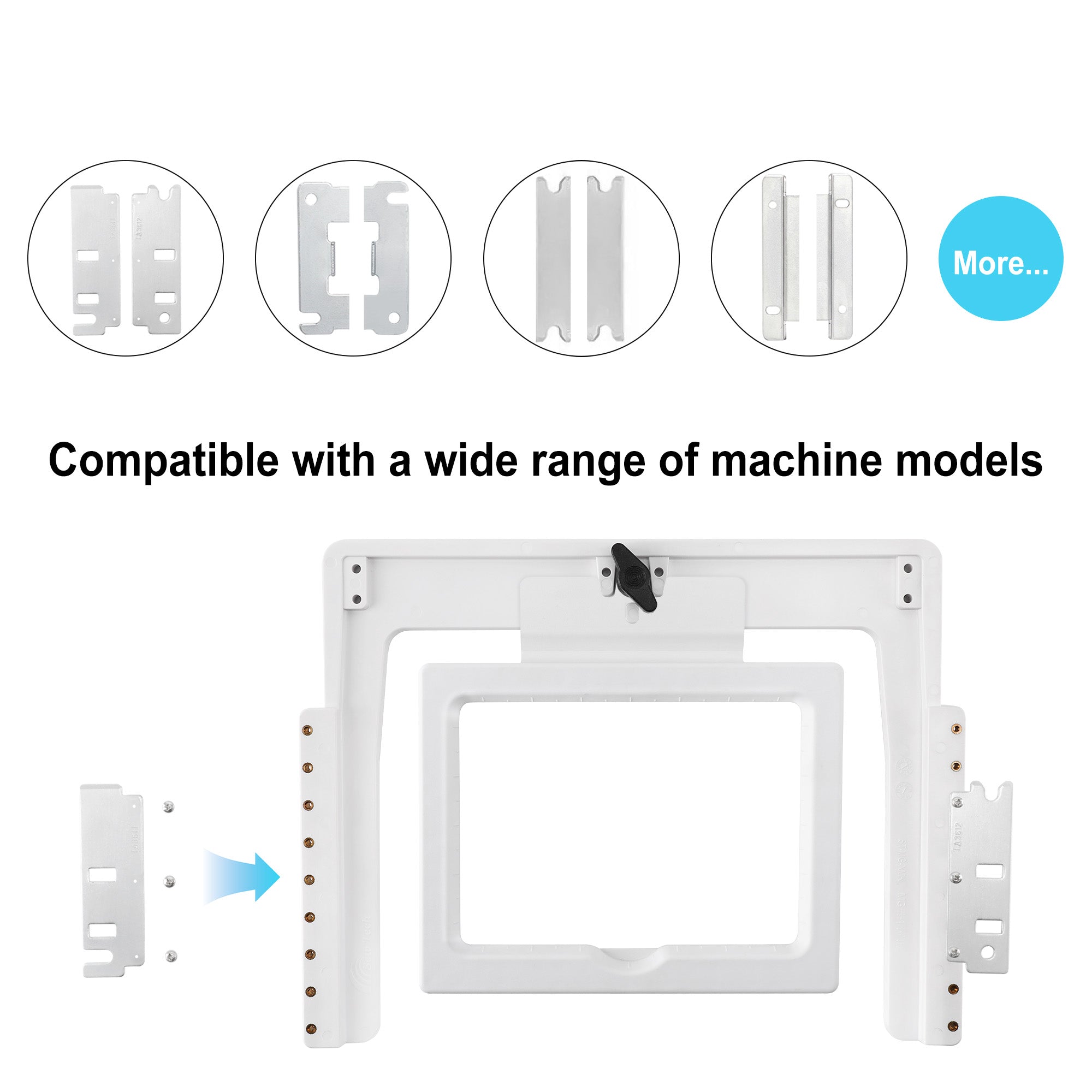 MaggieFrame 8in1 Magnetic Embroidery Frame | For Smartstitch – HoopTalent